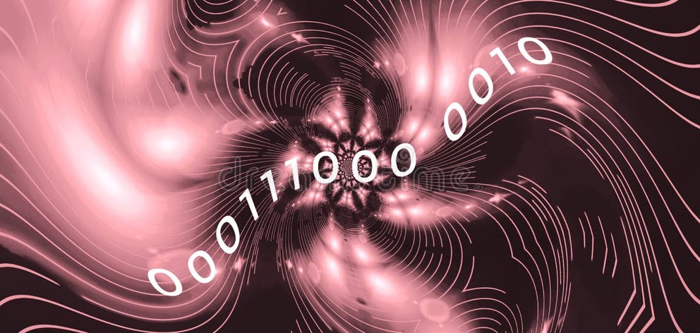 Data Binary Code 000111 Abstract Stock Illustration - Illustration of ...