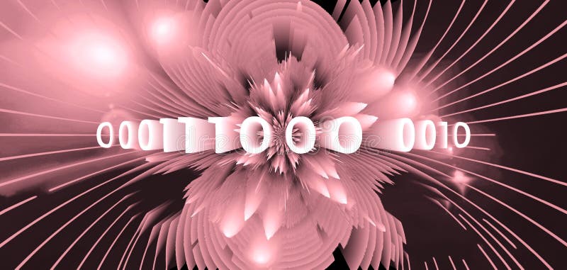 Data Binary Code 000111 Abstract Stock Illustration - Illustration of ...