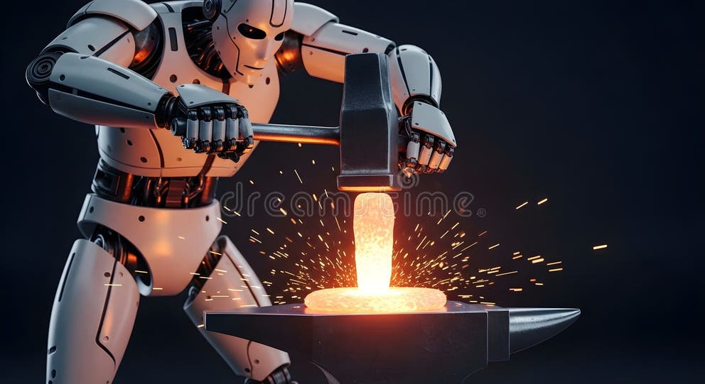 The Data Blacksmith, a Powerful Robot Forging New Algorithms by ...
