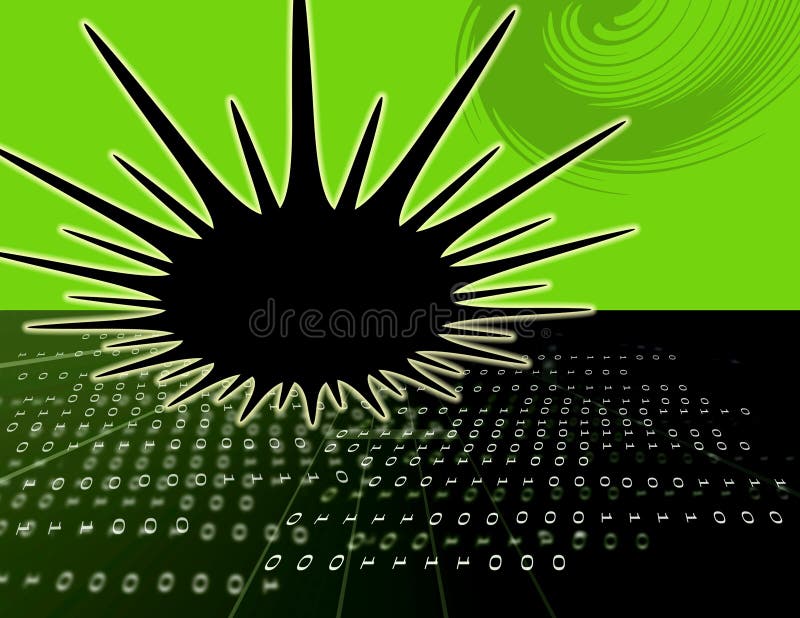 Data BOOM! stock illustration. Illustration of symbols - 890165