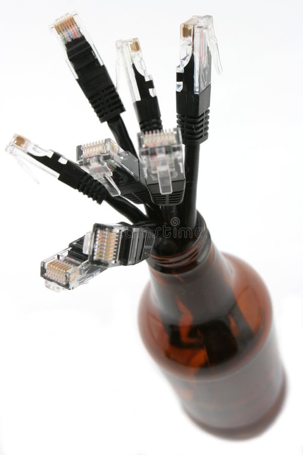 Data Bottleneck. stock photo. Image of bottleneck, communications - 410112