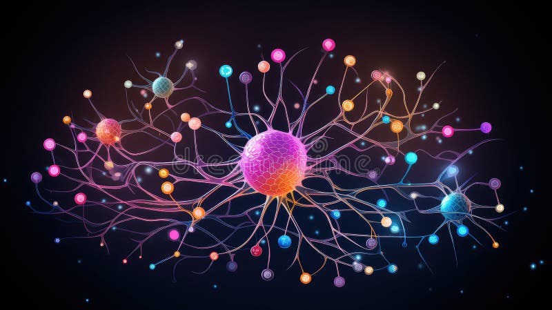 Brain with Wire Short Circuit in Cartoon Style Stock Vector ...