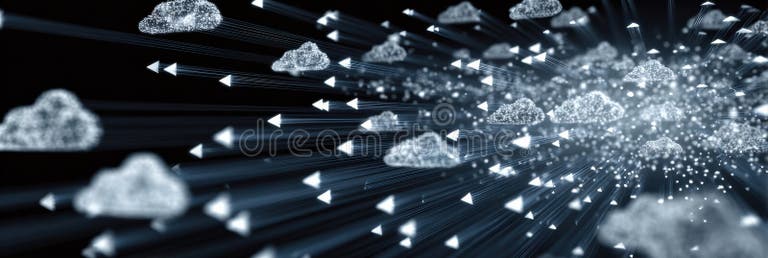 Data Breach Visualization Shows User Data Leak with Animated Arrows and ...