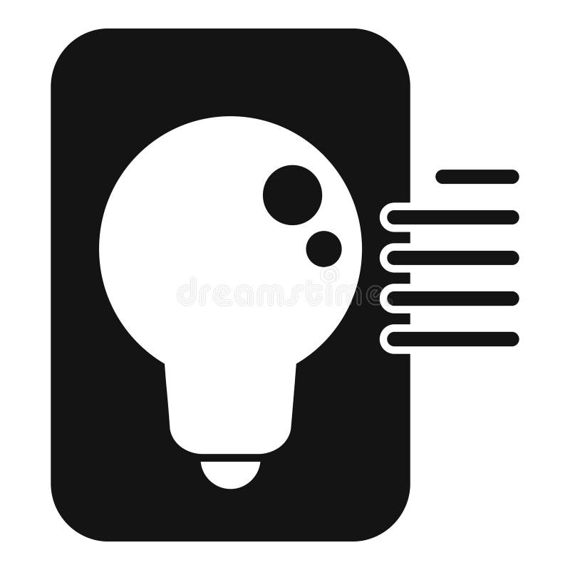Data Bulb Idea Icon Simple Vector. Insight Case Stock Vector ...