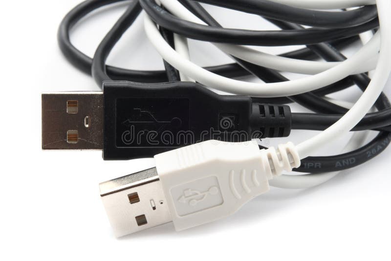 Data cables stock image. Image of fast, plug, peripheral - 11650405