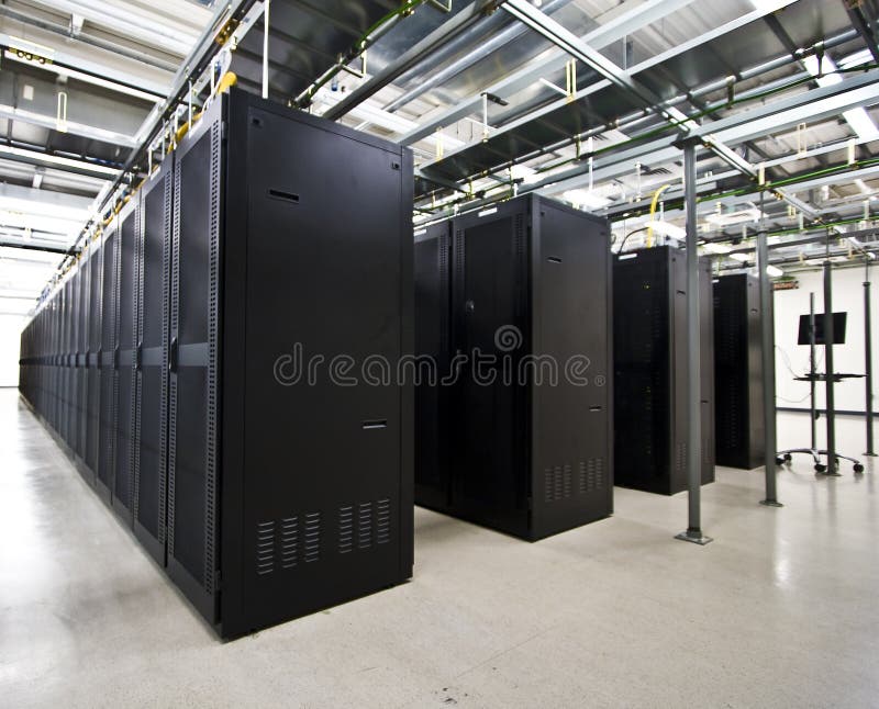 Server Farm: Data Center stock image. Image of cabinet - 698697