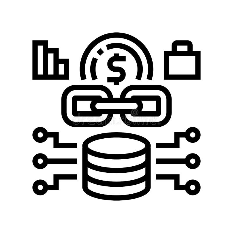 Data Center Business Line Icon Vector Illustration Stock Vector ... Data Center Business Line Icon Vector Illustration Stock Vector ...