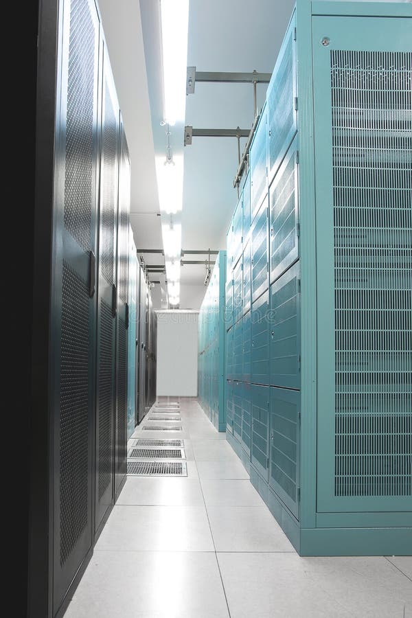 Data Center Cabinets stock image. Image of cabinets, connection - 54534379