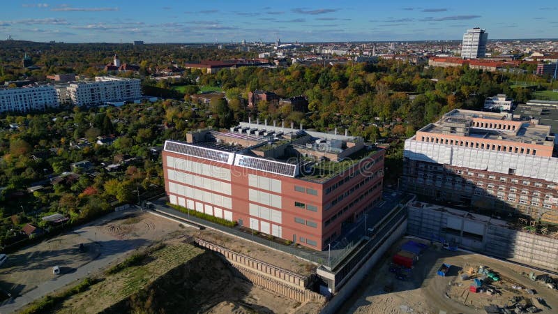 Data Center Facility, Bitcoin Global Digital Currency. Magic Aerial ...