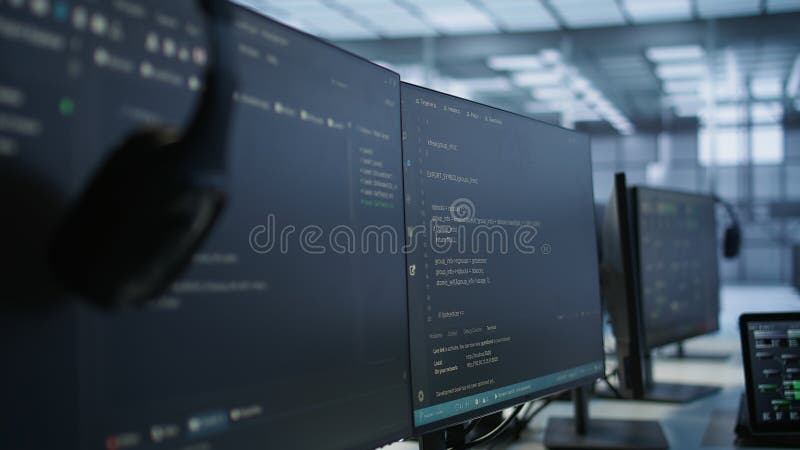 Programming Code Pc Display Used Developing Software Stock Photos - Free & Royalty-Free Stock ...