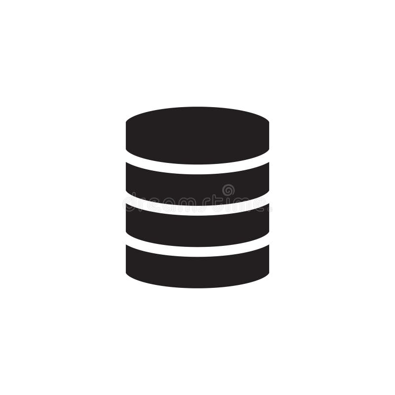 Data Center Icon - Data Server Icon Stock Vector - Illustration of ...