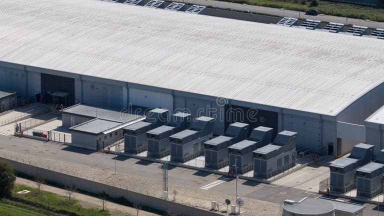 Data Center Infrastructure in Northern Italy, Milan. Big Data, Cloud ...