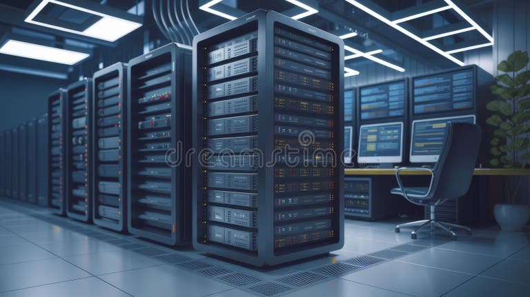 Data Center Management System Modern Facility Digital Infrastructure ...