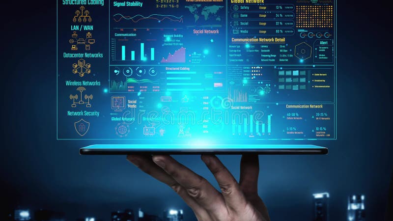 Data Center Network Monitoring Dashboard for Performance Insights Thunk ...