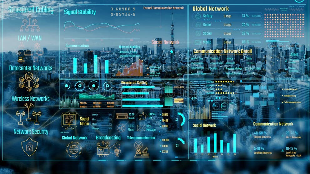 Data Center Network Monitoring Dashboard for Performance Insights Thunk ...