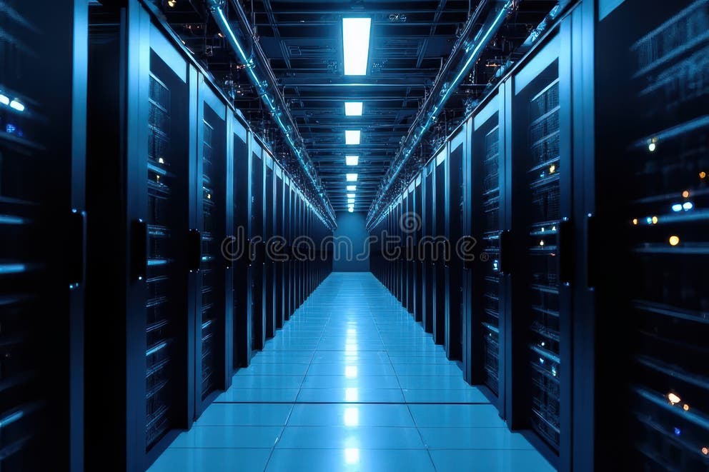 Data Center Network Organization and Server Collocation Stock ...
