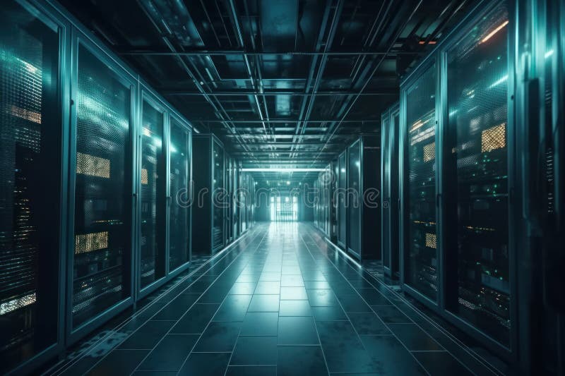 Data Center Networks Cryptocurrency Blockchain Illustrations ...