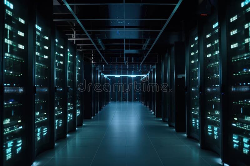 Data Center Networks Cryptocurrency Blockchain Illustrations ...