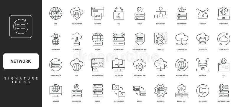 Dns Icon Set Stock Illustrations – 464 Dns Icon Set Stock Illustrations ...