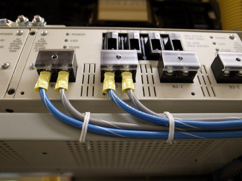 Data Center - Power Distribution Unit (PDU) Stock Image - Image of ...