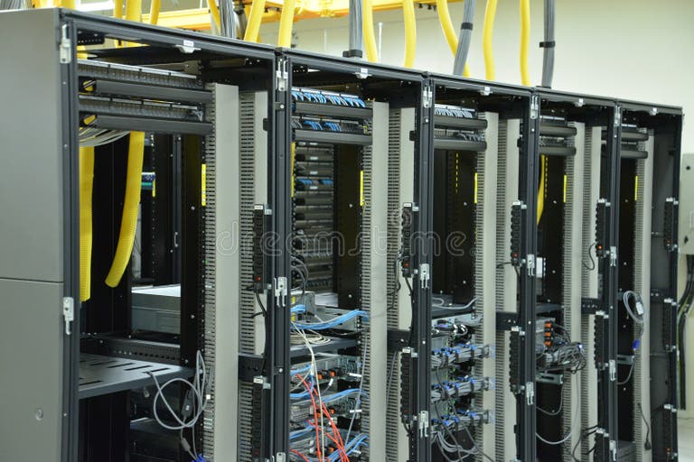 Data Center Rack and Stacks Stock Image - Image of digital, cyber: 37045719