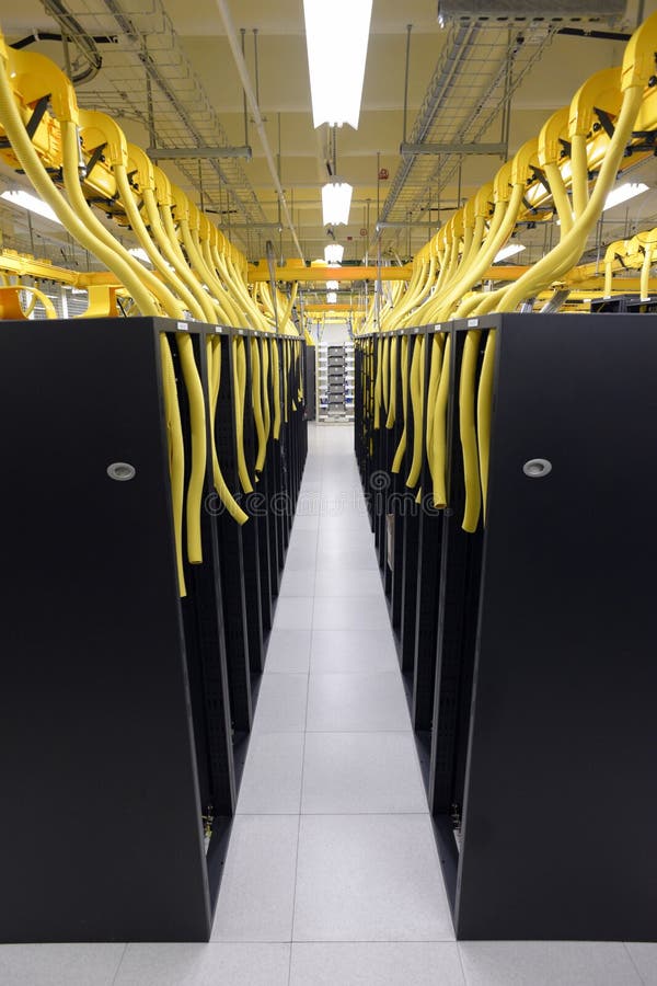 Communication racks stock image. Image of datacenter - 33959961
