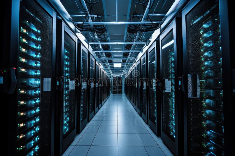 Data Center Rows of Servers Protected by Multi-factor Authentication ...