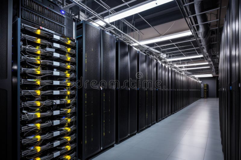 Data Center Rows of Servers Protected by Multi-factor Authentication ...