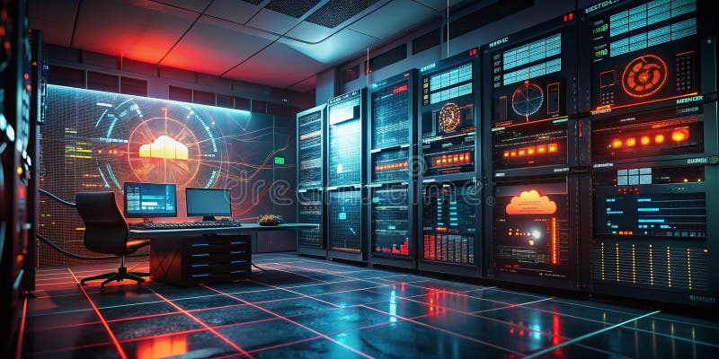 Data Center Security Alert Intrusion Detection System Monitors for ...