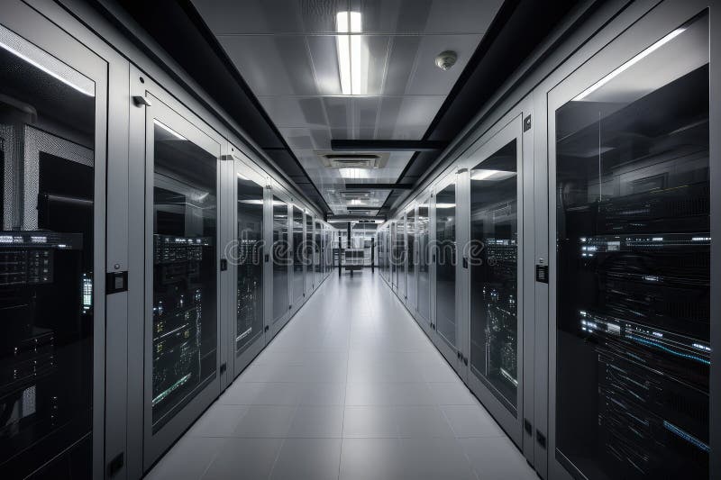 Data Center with Security System in Place, Including 24-hour Guard and ...