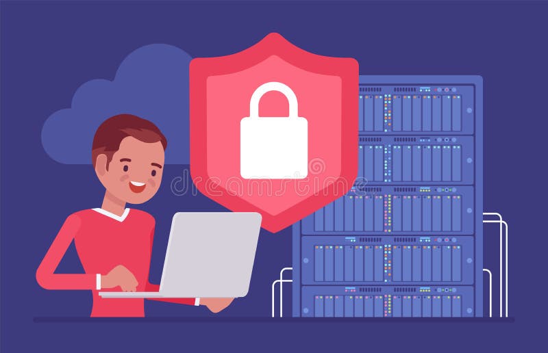 Data Center Server, Cloud Security, System Administrator Working with ...