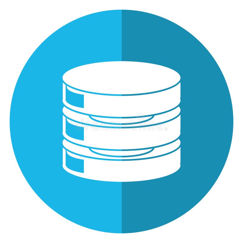 Server Blue Circle Icon Design Stock Vector - Illustration of icon ... Server Blue Circle Icon Design Stock Vector - Illustration of icon ...
