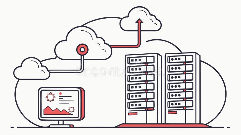 Storage Server Setup Generative Stock Illustrations – 350 Storage Server Setup Generative Stock ...