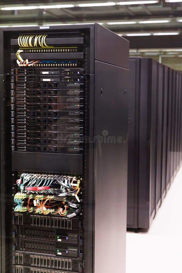 Data center servers stock photo. Image of currency, powerful - 198098928