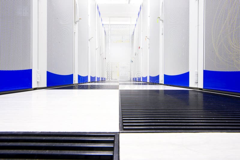 Data center suite stock image. Image of clean, blue, racks - 9704575