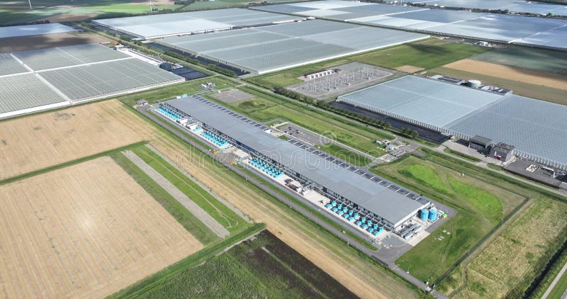 Data Center, Hyperscale, Data Hub in Frankfurt am Main, Germany, it ...