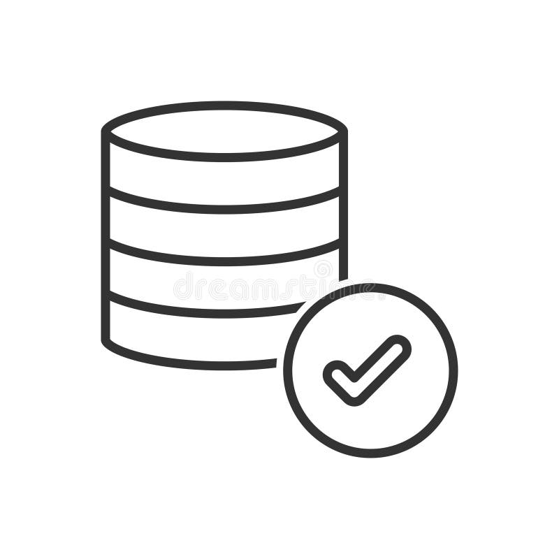 Verified Server 3d Rendering Isometric Icon. Stock Vector ...