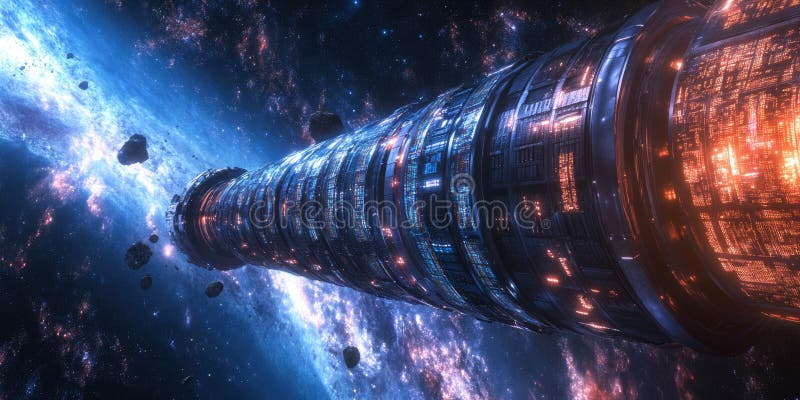 A Data Center Tower that Stretches into Space for Futuristic ...