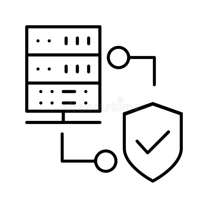Data Center Vector Icon. Data Analytics Illustration Sign. Server Symbol. Hosting Web Icon Stock ...