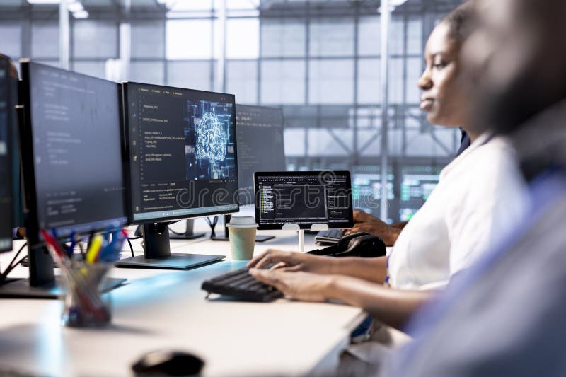 Data Center Worker Using Artificial Intelligence Computational Models