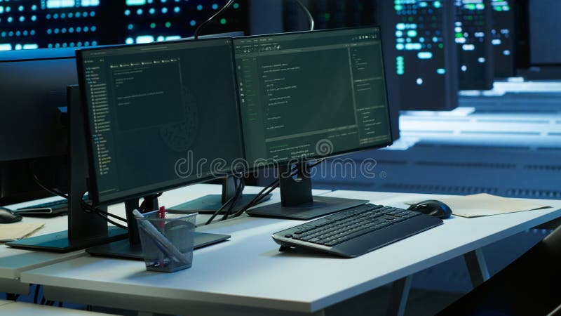 Data Center Workspace Networking Systems Installed Stock Photos - Free & Royalty-Free Stock ...
