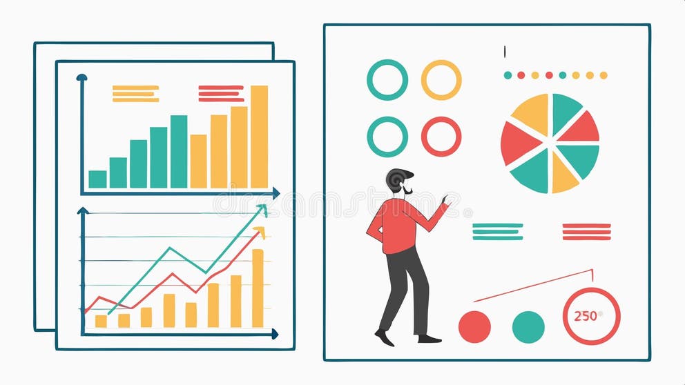 Data Chart Infographic Vector, Business Graph Art, Information Design ...