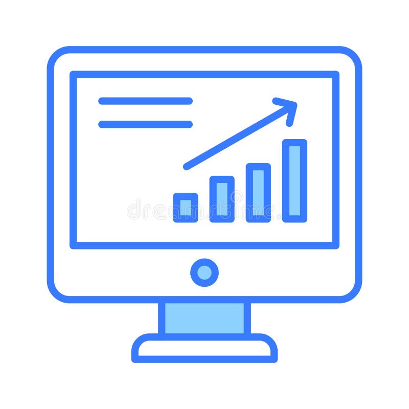 Data Chart on Lcd Display Showing Vector of Market Analysis in Modern ... Data Chart on Lcd Display Showing Vector of Market Analysis in Modern ...