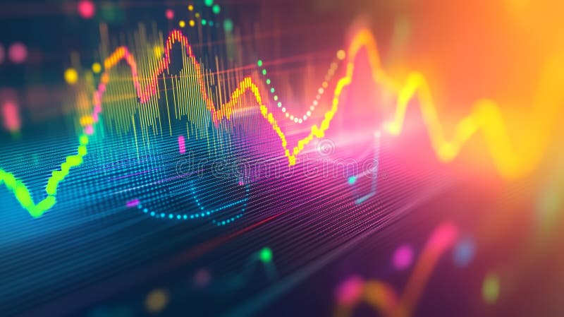 Data Charts and Graphs, Abstract Soft Background Indicating the ...