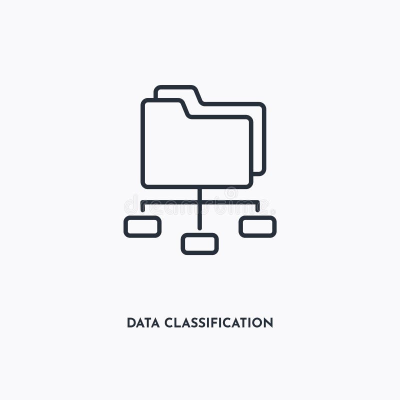 Classification Isolated Icon. Simple Element Illustration from General ... Classification Isolated Icon. Simple Element Illustration from General ...