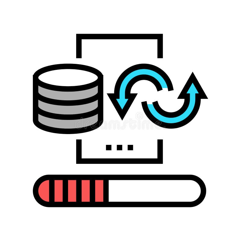 A Data Cleaning Icon Representing the Process of Removing Errors and ...