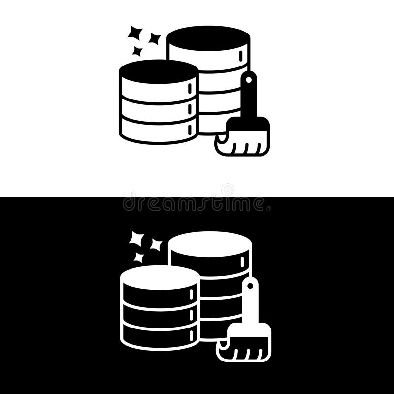 Data Cleansing Symbol, Data Scrubbing Icon, Data Quality Assurance Icon ...