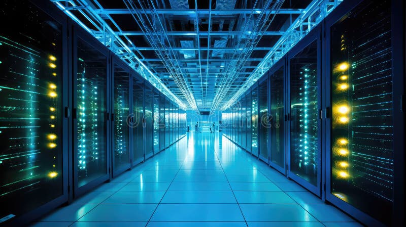 Data cloud applications stock illustration. Illustration of ...