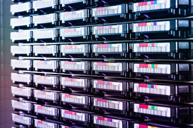 Data Cloud Hardware with Hard Drives Stock Image - Image of cabinet ...