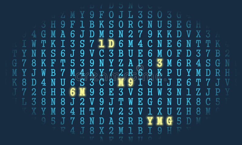 Machine Code Backdrop. Concept of Internet Technology Stock ...